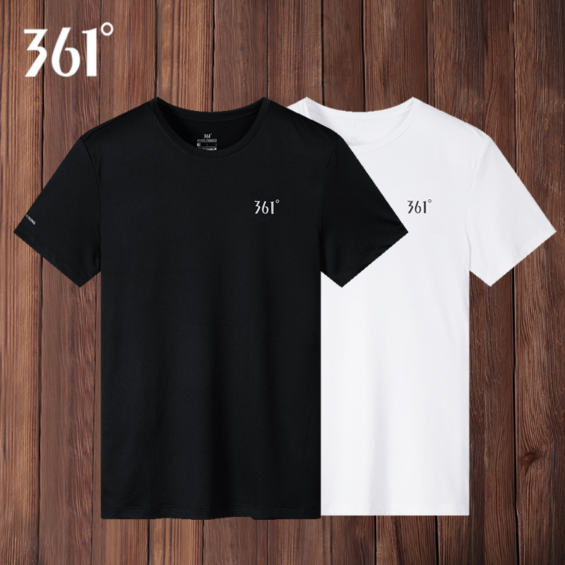 361运动短袖男秋季圆领体恤官方旗舰店361度男装短袖t恤男速干衣_虎窝淘