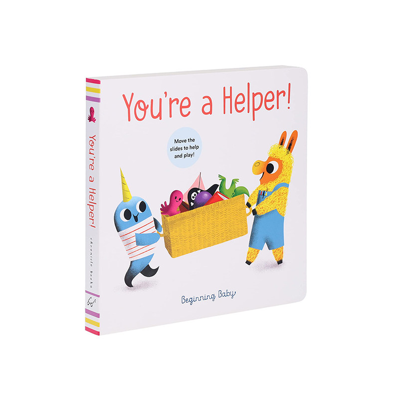 【预售】英文原版 You're a Helper你是个帮手 Chronicle Books亲子睡前读物插画故事绘本儿童书籍_虎窝淘