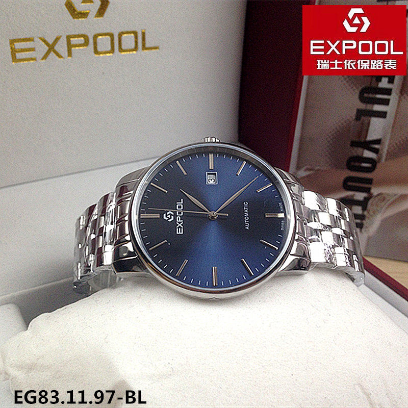 瑞士EXPOOL/依保路手表女表机械表全自动贝浩斯系列情侣表831197_虎窝淘