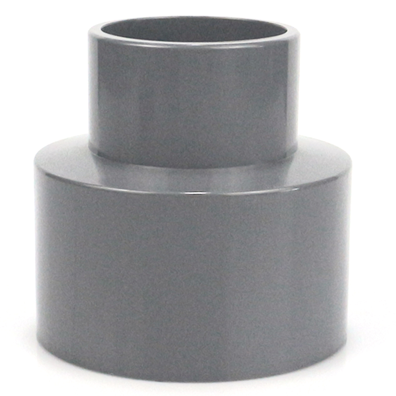 PVC水管异径接头20 25 32 40 50 63 75 90灰色塑料变径直通大小头_虎窝淘