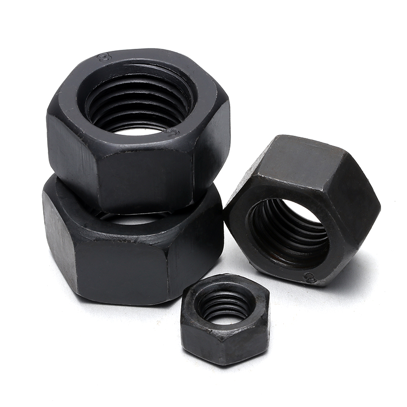 【M3-M64】GB6170发黑8.8级高强度六角螺母8级螺帽螺母M3M4M5M6M8_虎窝淘