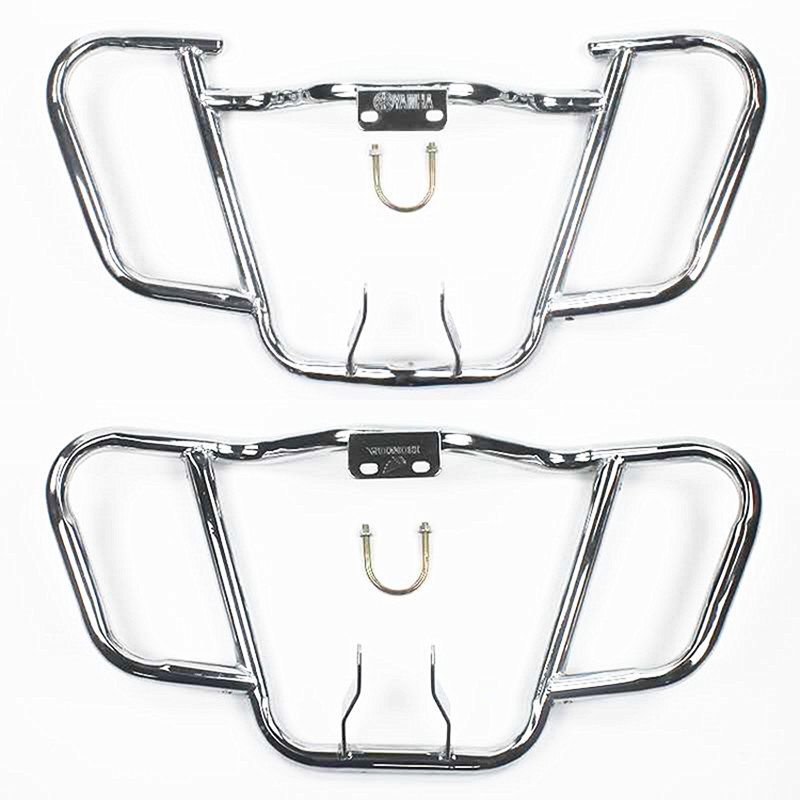 适用五羊本田彪影WH150-3-3A悍影威领150摩托车一字前护杠保险杠_虎窝淘