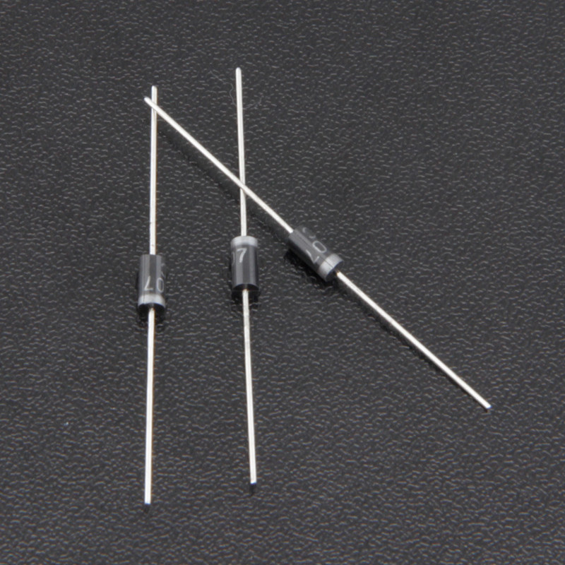 1N4007 大功率 整流 二极管 IN4007 1A/1200V 直插 DO-41（50个）_虎窝淘