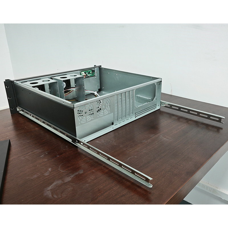 19寸机柜导轨三节式滑轨服务器机箱用机房机架式42U网络机柜导轨_虎窝淘