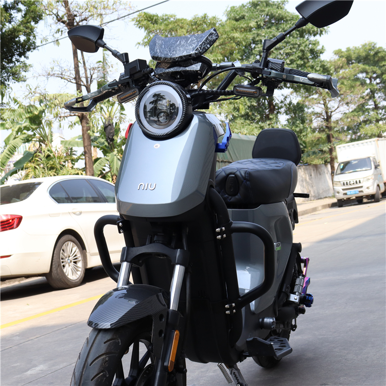 小牛UQi+电动车前置铝合金保险杠防摔杠U+B保护杠防撞杆改装配件_虎窝淘