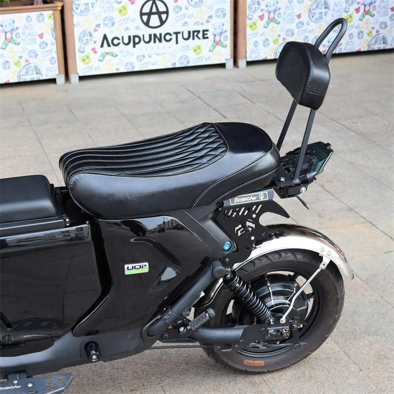 小牛新款UQi+ U2 U+B U1C U1D US电动车复古后靠背加长哈雷风改装_虎窝淘