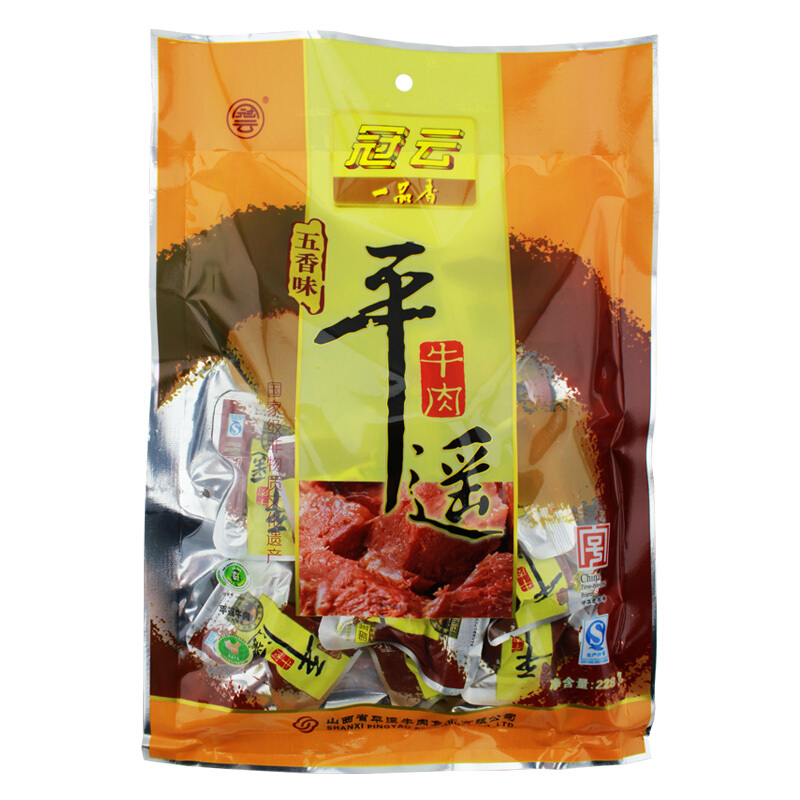 平遥冠云牛肉一品香牛肉228g冠云平遥五香牛肉牛肉一品香228g_虎窝淘