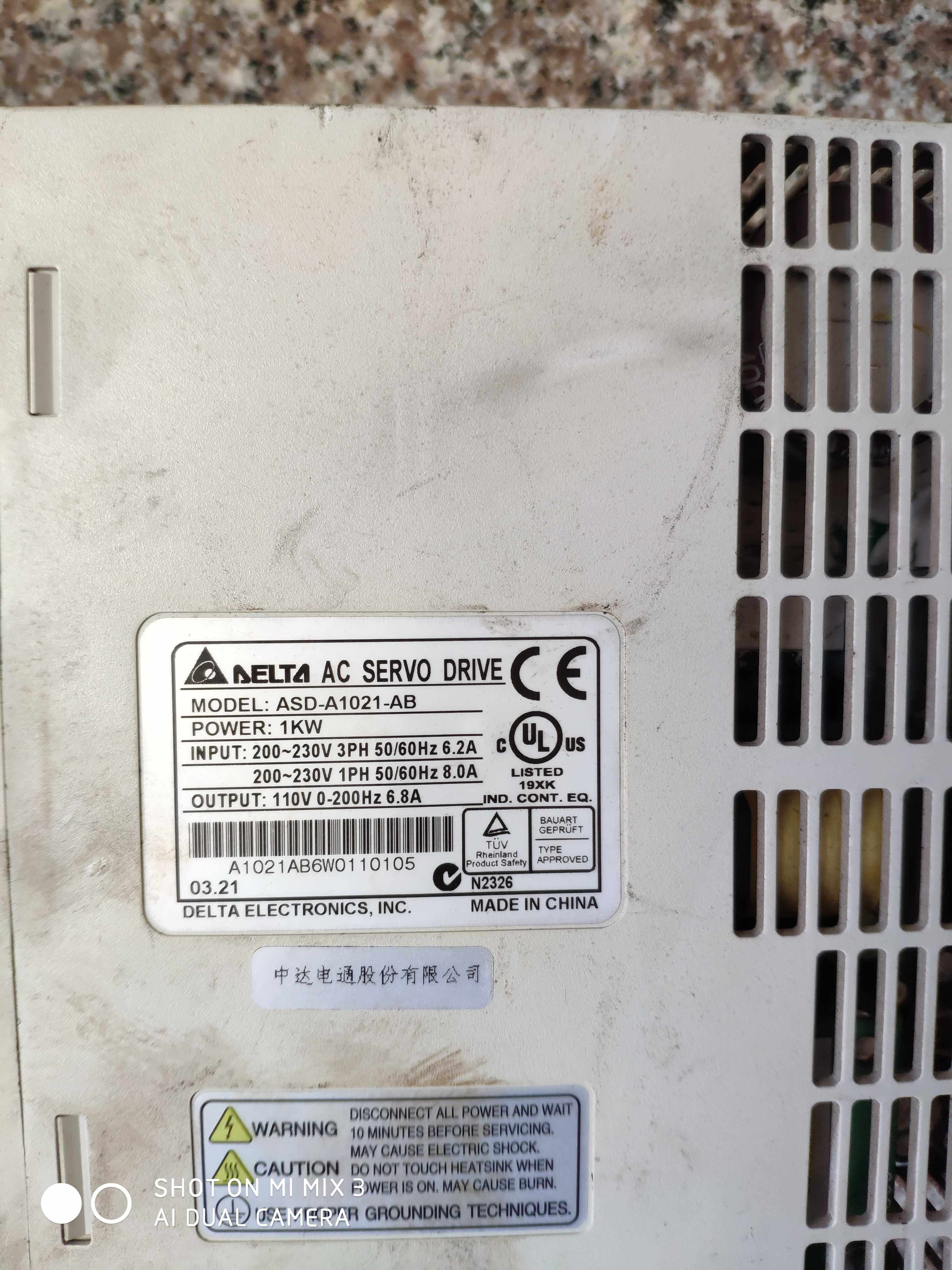 Delta/台达伺服驱动器ASD-A0121/0421/0721/1021-AB/LA_虎窝淘