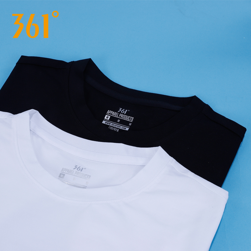 361t恤男短袖两件纯色圆领跑步健身透气排汗训练运动速干t恤薄款_虎窝淘