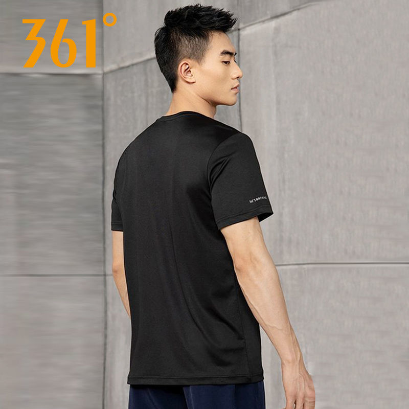 361运动T恤男短袖夏季新款速干衣冰丝透气休闲体恤361度健身跑步_虎窝淘