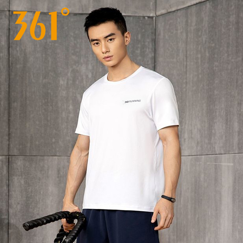 361运动t恤男短袖速干衣2023夏季新款361度男士半袖冰丝体恤上衣_虎窝淘