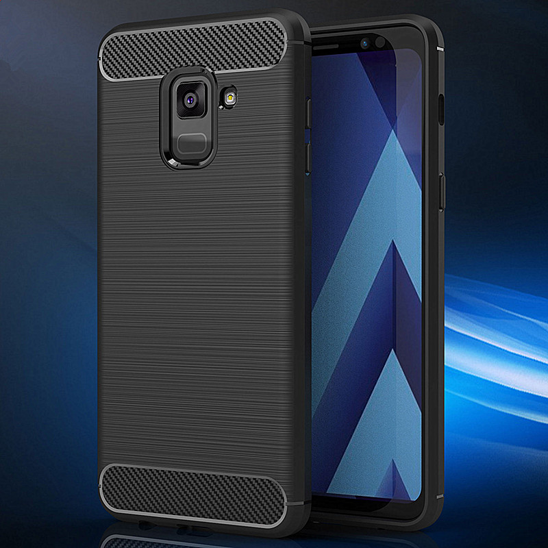 适用三星A8 2018手机壳A8 Plus A8+保护套SM-A730X全包壳A530X防摔G8870软壳SM-A530F/DS简约男女款硅胶 ...