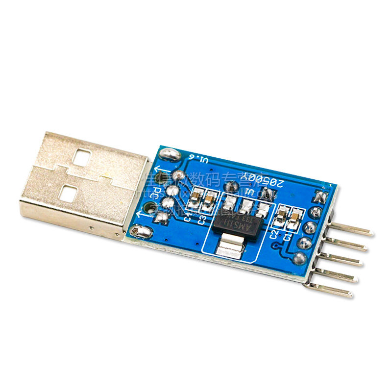 CH340T模块 USB转串口/下载器/ISP下载模块 USB转TTL支持WIN7_虎窝淘