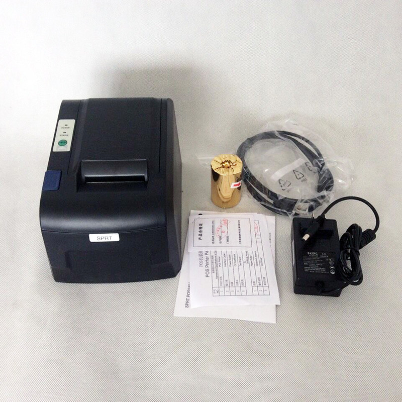 SPRT思普瑞特SP-POS58IV热敏票据打印机58mm适配二维火收银打单机_虎窝淘
