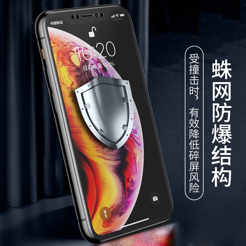 iphonex钢化膜xs苹果x水凝膜iphonexr磨砂膜iphonexsmax手机膜iphone7/7p/8/8p苹果6/6s全屏背膜plus前后软膜_虎窝淘
