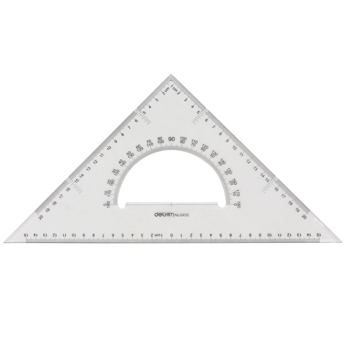 得力6435三角尺30-cm三角尺 得力仪尺多功能办公用品三角 塑料厘米透明三角板设计套装学生工程测量绘图绘画 - 小编推荐 - WePost ...