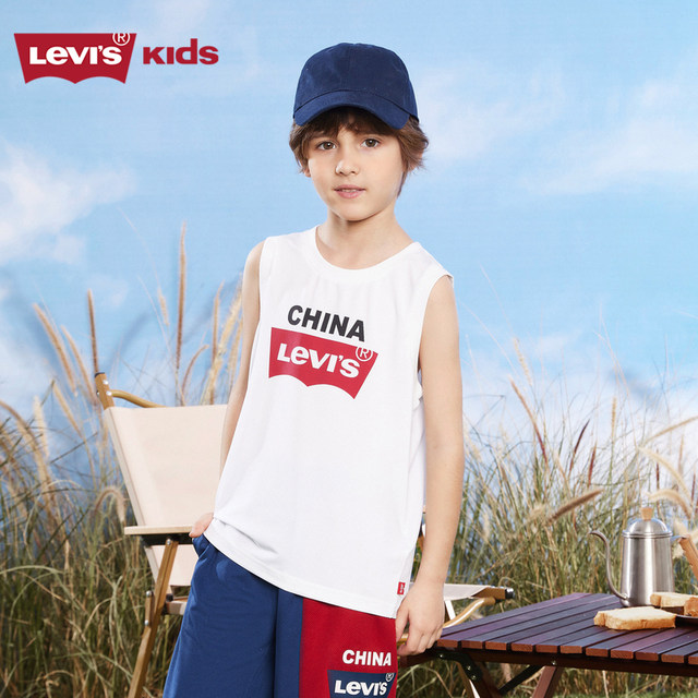 Levitra children's vest 2025 summer new boy quick-drying short-sleeved ...