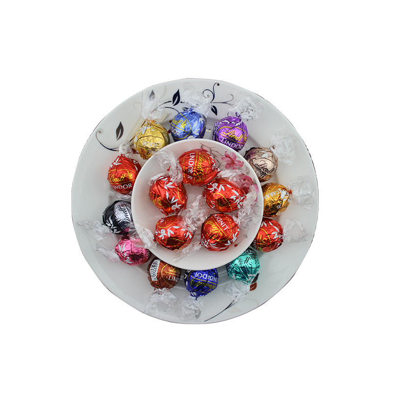 Lindt瑞士莲巧克力软心球1000g白巧克力lindor散装进口喜糖年货_虎窝淘