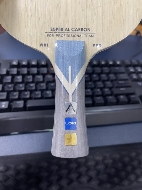 Thor Loki W81 Bayi special professional table tennis racket carbon external bottom plate ...