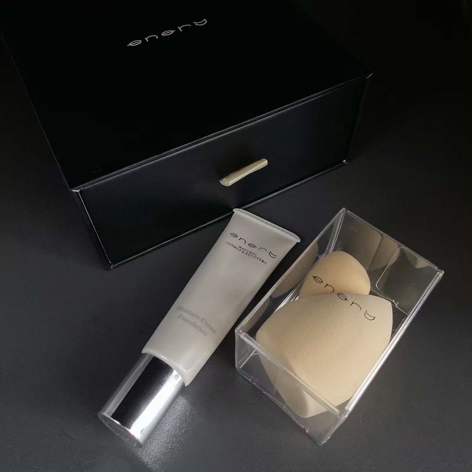 油痘肌本命~高遮瑕日本enary甲壳素粉底霜底妆遮瑕持久修复祛痘_虎窝淘