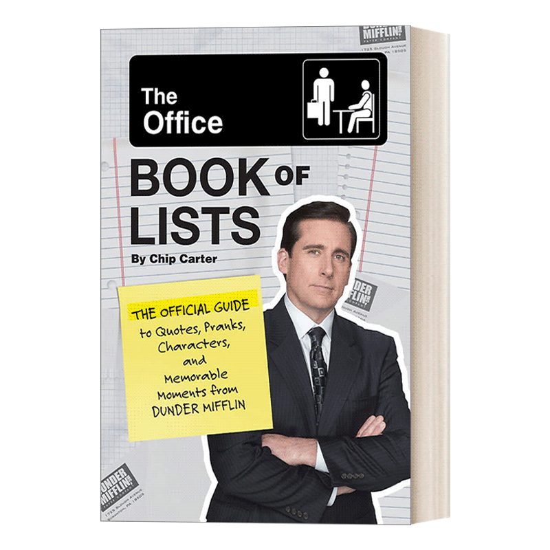 美剧英文原版 The Office Book of Lists办公室官方指南英文版进口英语原版书籍_虎窝淘