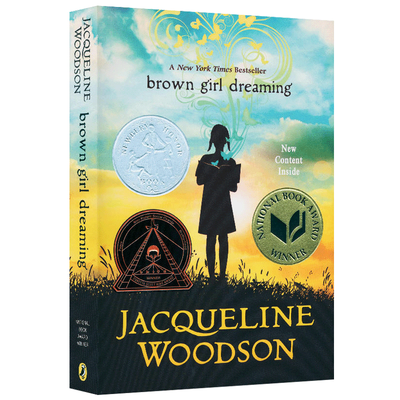 华研原版英文原版小说黑人女孩的梦想 Brown Girl Dreaming纽伯瑞儿童文学银奖英文绘本企鹅兰登出版进口书籍 Puffin ...