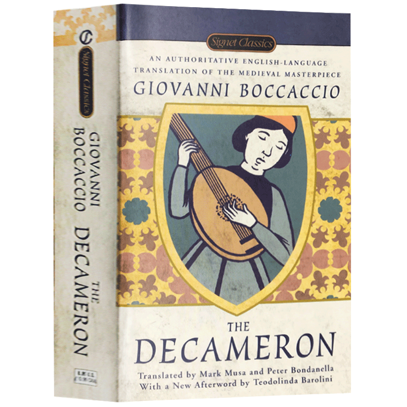 十日谈英文原版短篇小说集 The Decameron全英文版薄伽丘著正版进口英语文学书籍_虎窝淘