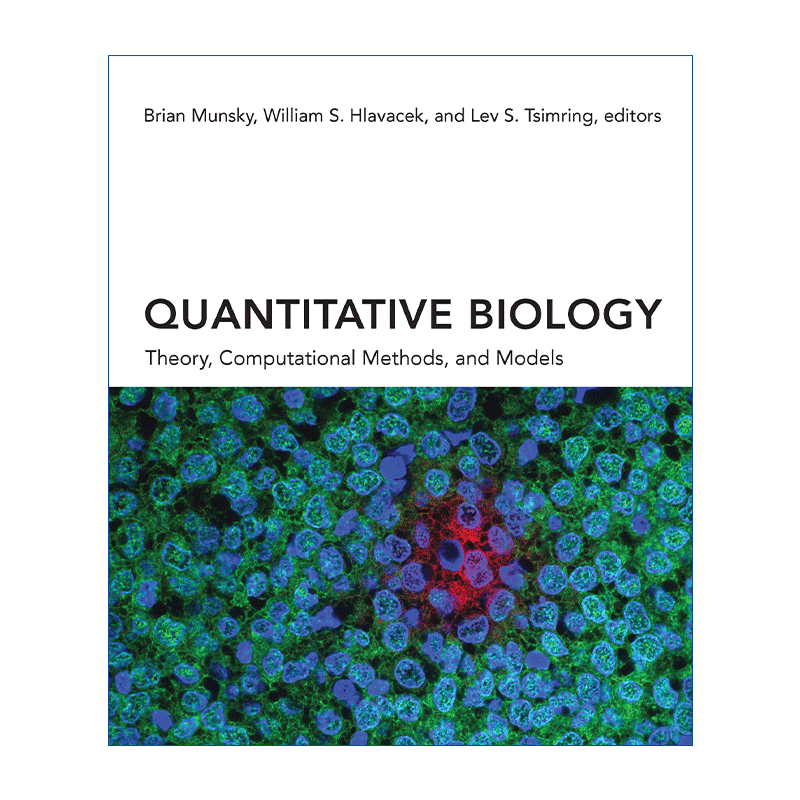 定量生物学英文原版 Quantitative Biology The MIT Press理论计算方法与模型 Brian Munsky精装英文版 ...