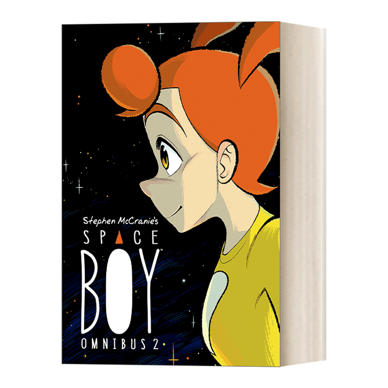英文原版 Stephen McCranie's Space Boy Omnibus Volume 2太空男孩精选集2漫画 Dark horse ...