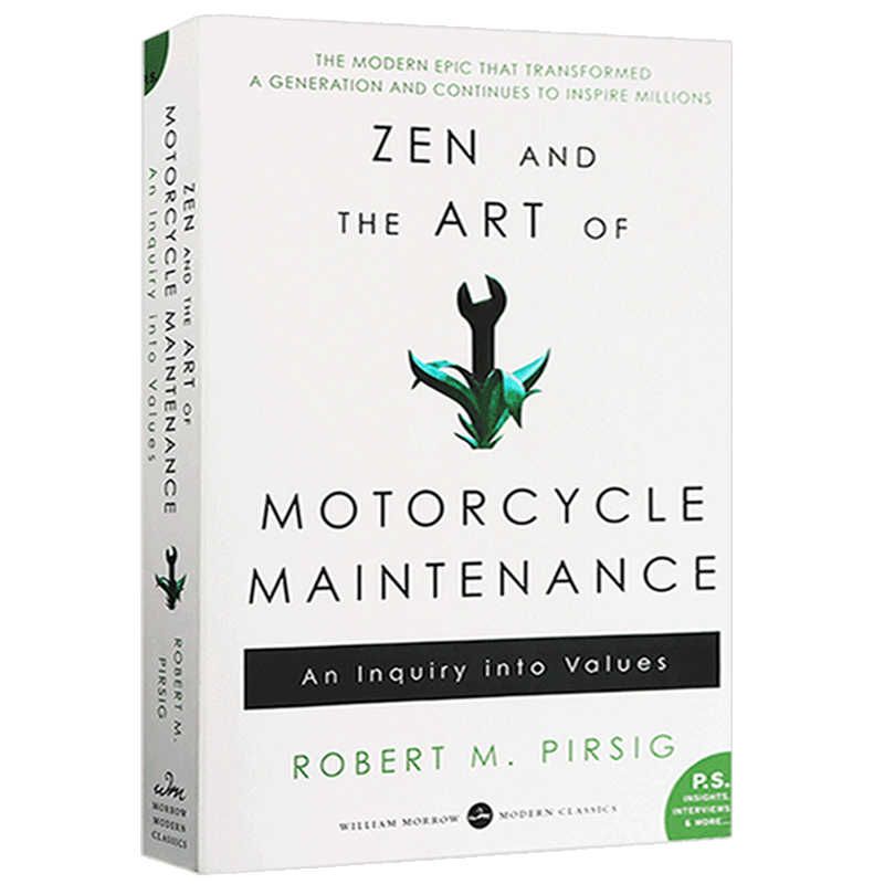 正版禅与摩托车维修艺术英文原版 Zen and the Art of Motorcycle Maintenance全英文版小说进口英语书籍_虎窝淘