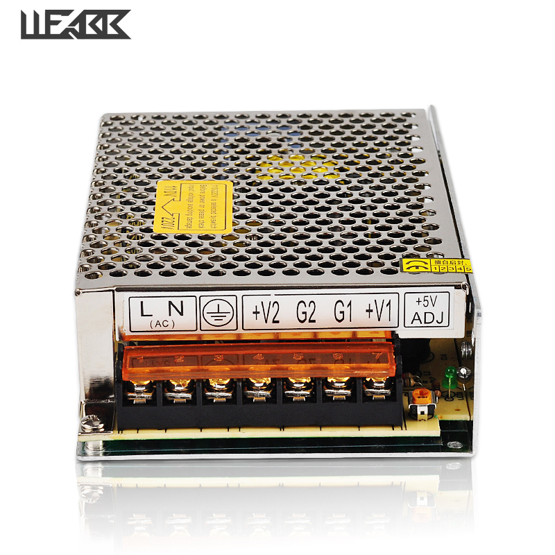 双路输出5V 12V 24V开关电源D-60B/A双组输出变压开关电源LED广告_虎窝淘