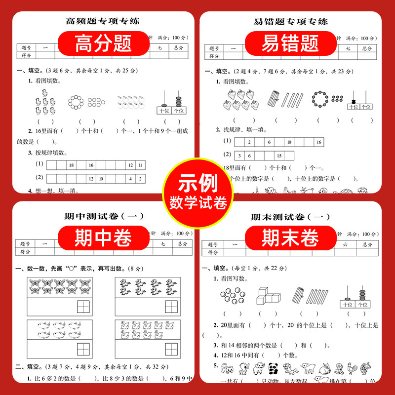2023秋A+全程练考卷一二三四五六年级上下册试卷测试卷全套语文数学英语人教版小学1234565年级周练单元月考期中专项期末同步训练_虎窝淘