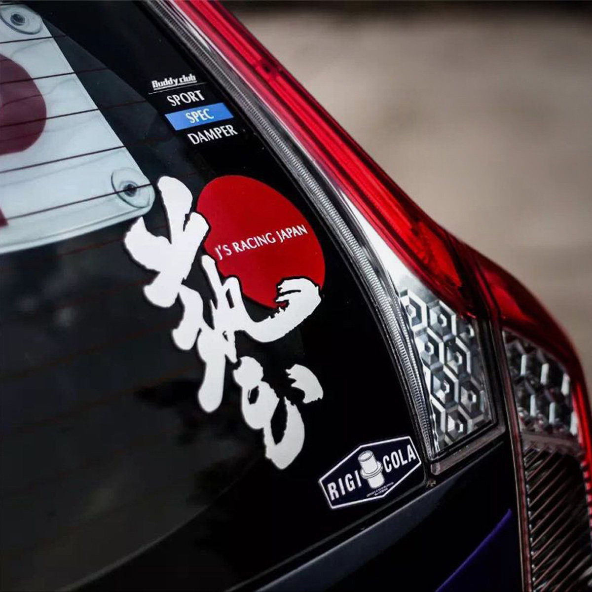 适用于j's racing sticker decal本田改装艺字车贴纸车贴花订制 - 小编推荐 - WePost 全民代运 - 马来西亚中国 ...