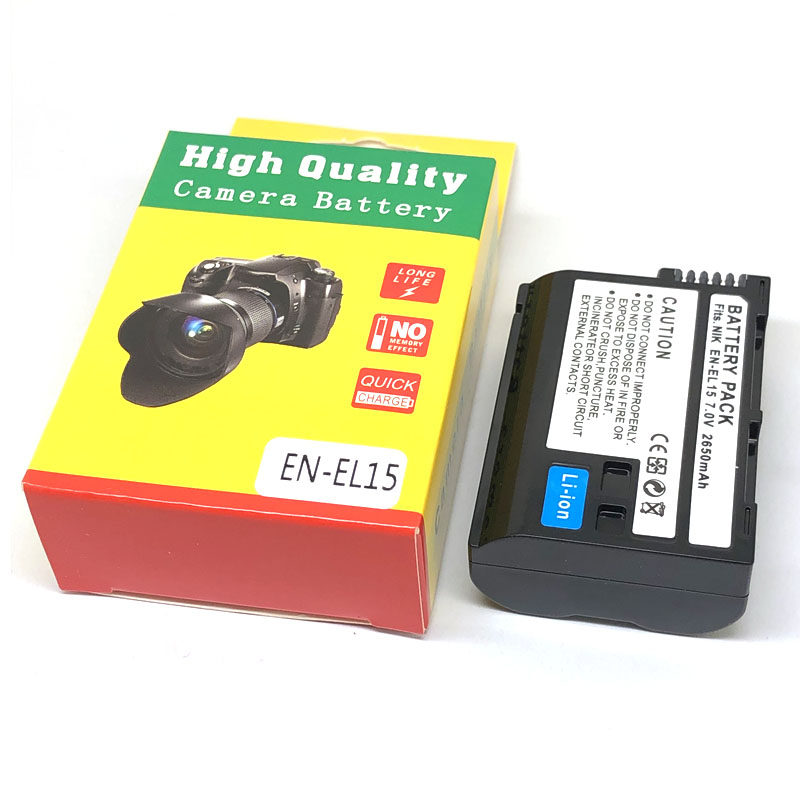 适用尼康EN-EL15电池D500 D600 D610 D750 D800 D810 D850 D860 E_虎窝淘