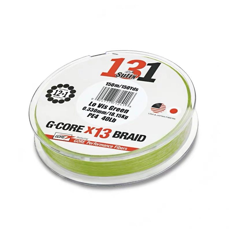 进口新款Sufix梭飞士131PE线大力马PE线13股编织路亚线乐伯乐打黑_虎窝淘