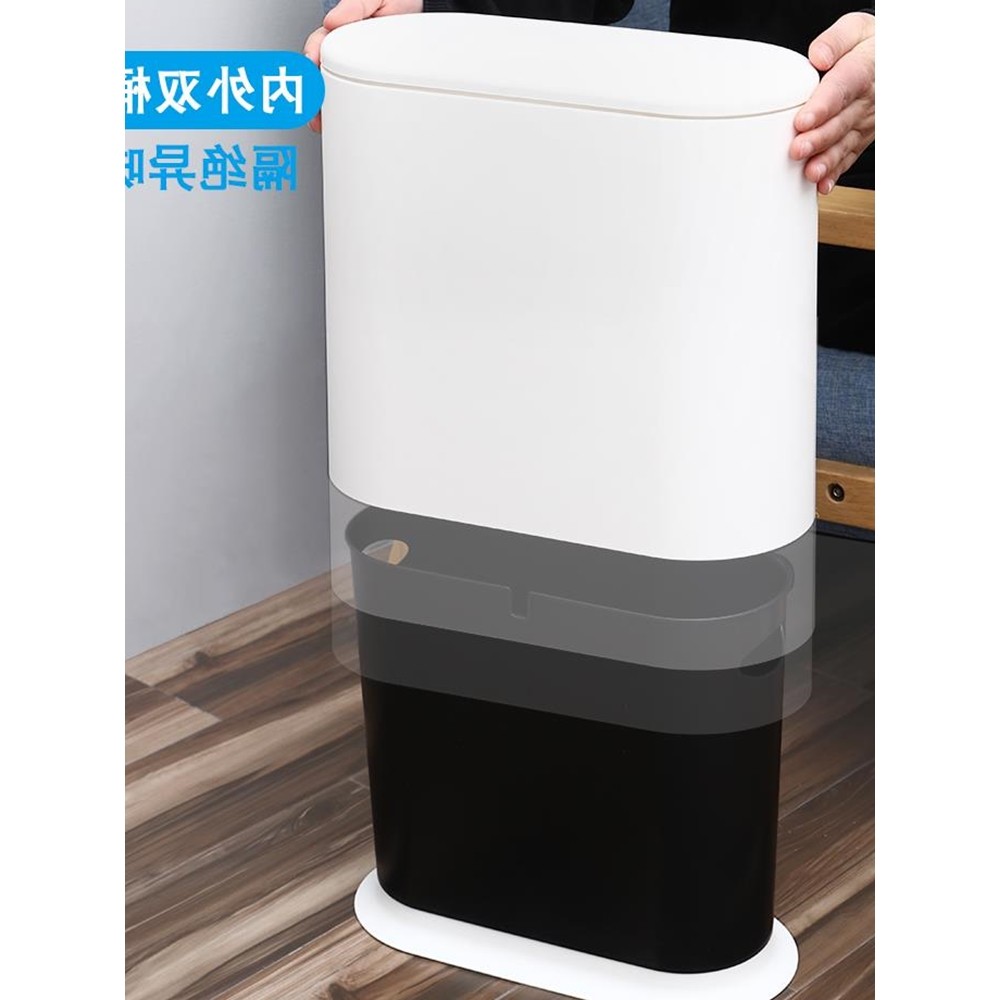garbage bin bathroom trash toilet home kitchen living_虎窝淘