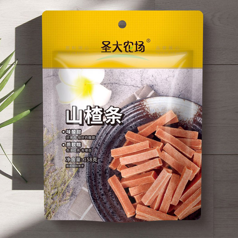 山楂条158g*2新鲜山楂棒果办公室零食无添加剂宝宝儿童山楂条休闲_虎窝淘