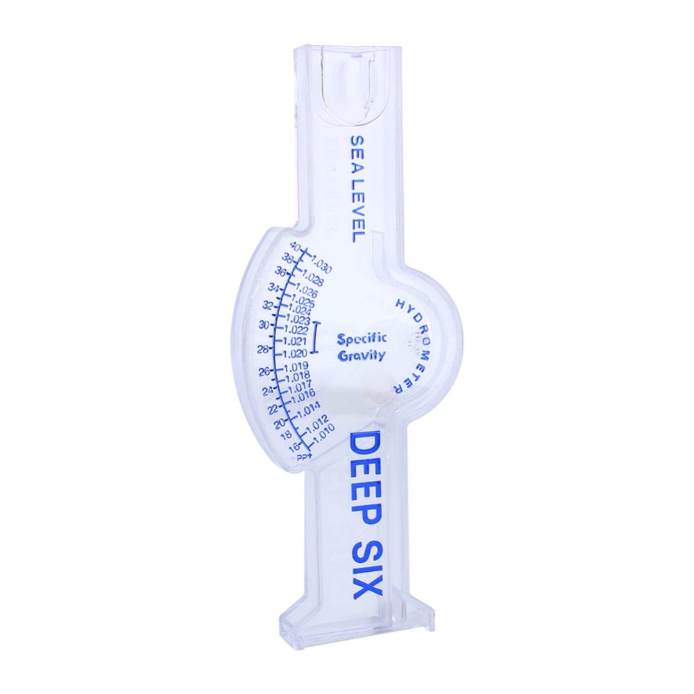 Saltwater Hydrometer Salt Water Salinity Meter For Marine Se_虎窝淘