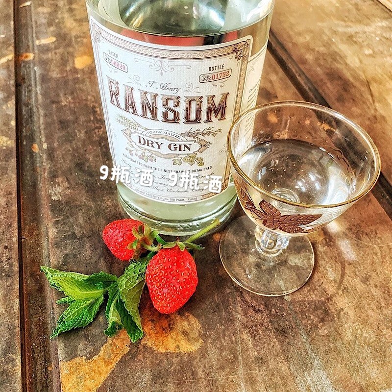 美国RANSOM DRY GIN赎金干杜松子酒金酒香气浓郁适合纯饮750ML_虎窝淘