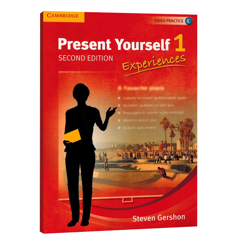 原版进口剑桥少儿英语 Present Yourself 1 2级剑桥口语演讲写作训练专项教材 presentyourself教材剑桥少儿考级教材KET PET_虎窝淘