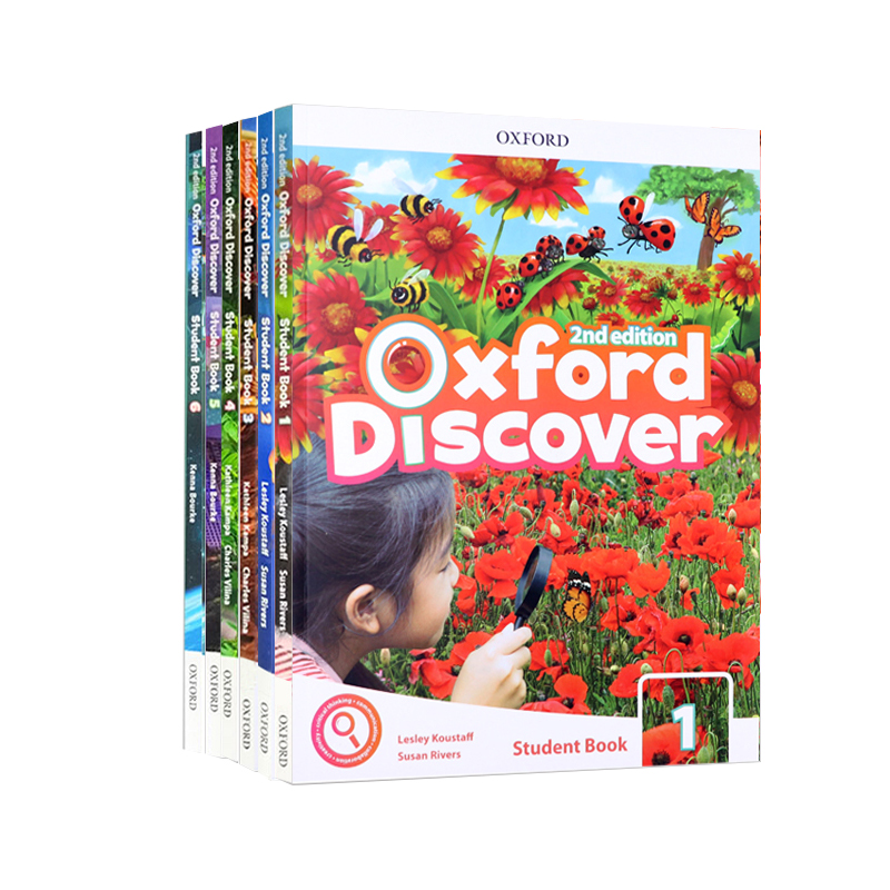 新版Oxford Discover 1/2/3/4/5/6级别牛津少儿英语探索发现系列英文原版少儿教材中小学生英语科普系列全新ESL教材批判性 ...