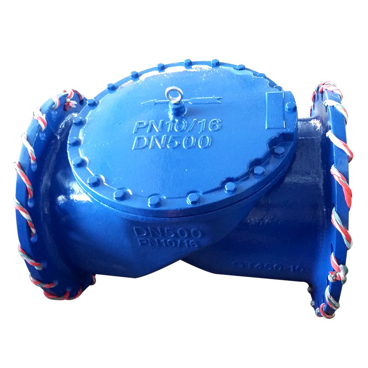 沪天阀门生产供应橡胶瓣止回阀HC44X-16蝶型橡胶瓣止回阀DN500_虎窝淘