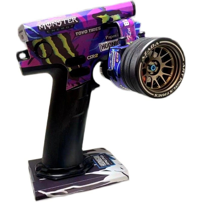 富斯 FLYSKY NB4 KENBLOCK风格贴纸遥控器涂装保护膜胶贴贴膜胶贴_虎窝淘