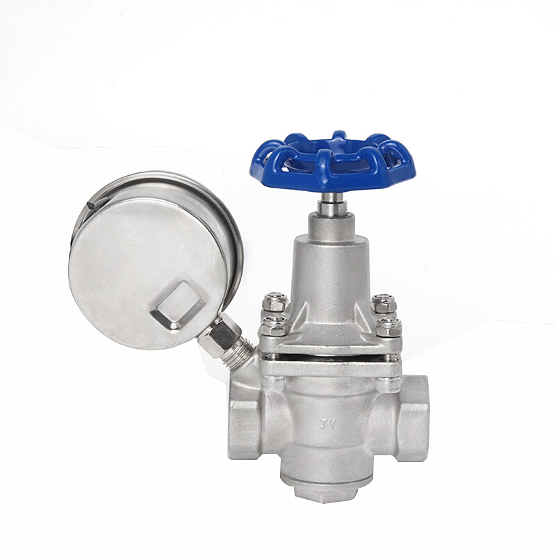 YZ11X-16P不锈钢304减压阀自来水丝扣气用支管式调压阀稳压阀4分6_虎窝淘