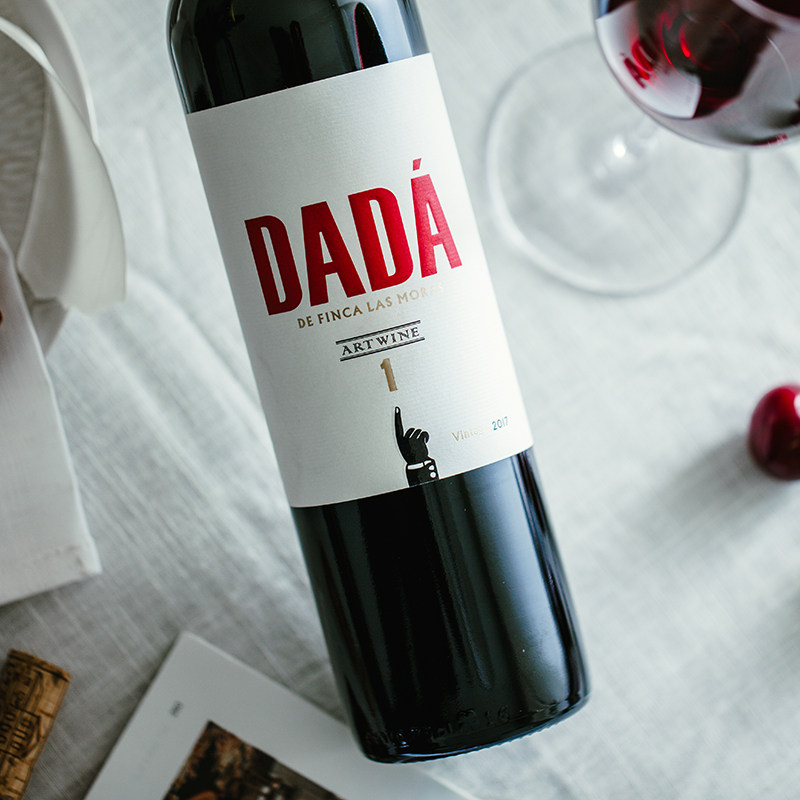 DADA 1号阿根廷进口黑莓酒庄达达干红香草型葡萄酒马尔贝克红酒_虎窝淘