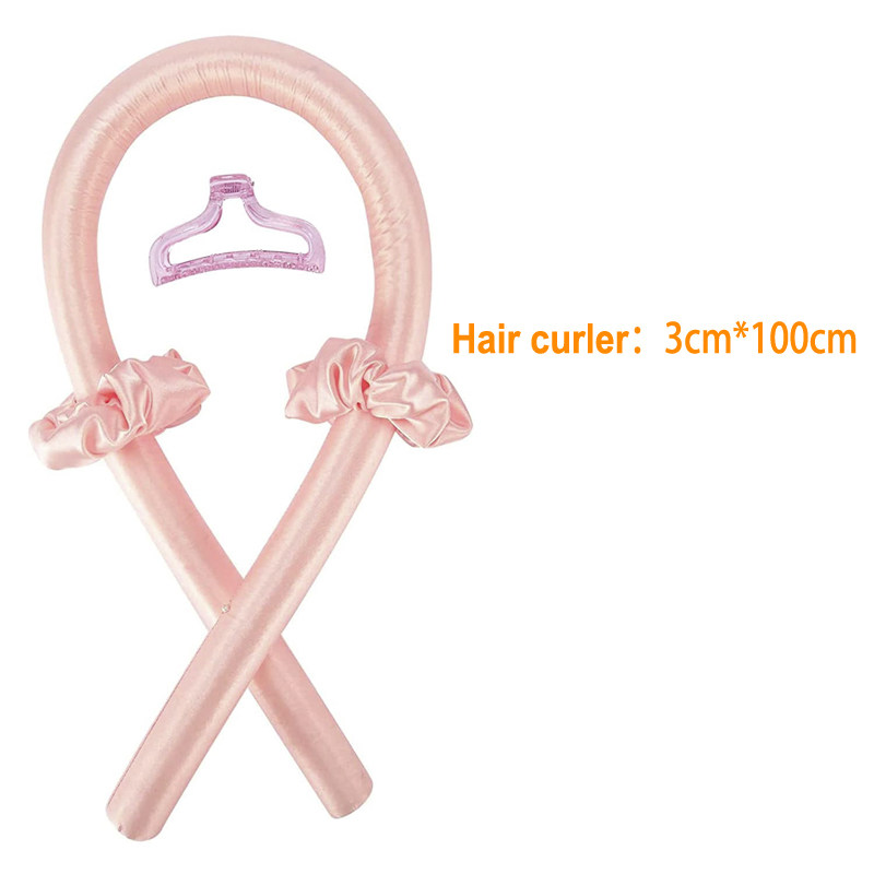 Heatless Curling Rod Headband Hair curler Hairpin Hair stick_虎窝淘