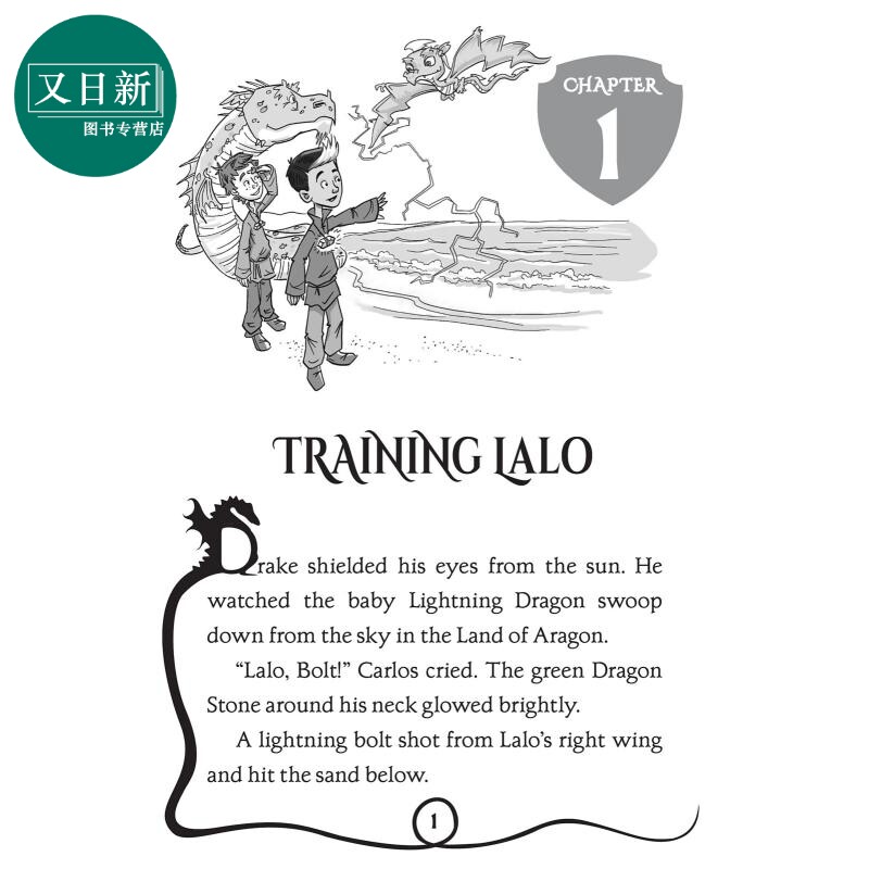 预售 Dragon Masters#22 Guarding the Invisible Dragons学乐大树系列驯龙大师22英文原版进口图书 ...