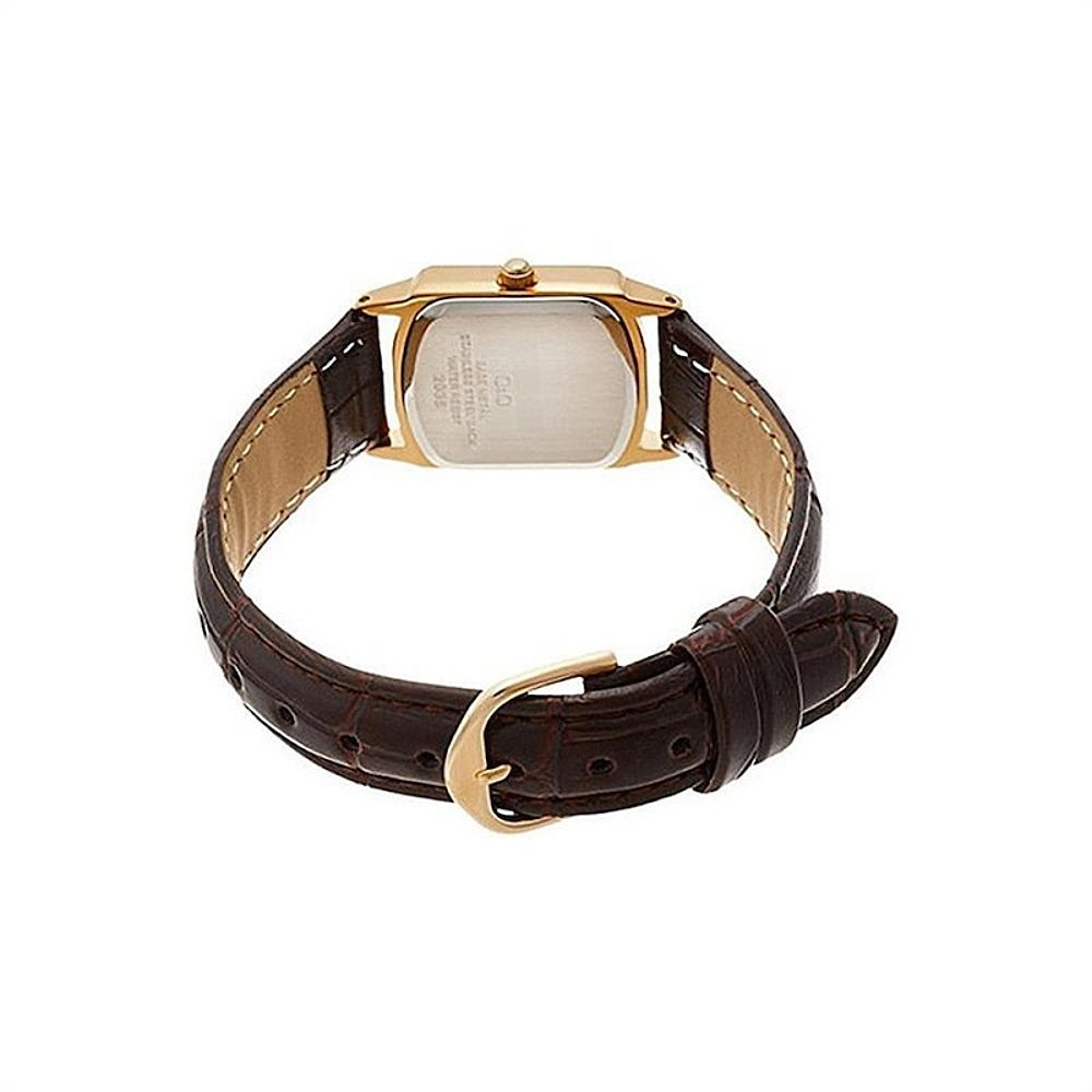 【日本直邮】CITIZEN Q＆Q手表女士防水皮带表金牌方盘手表女式_虎窝淘