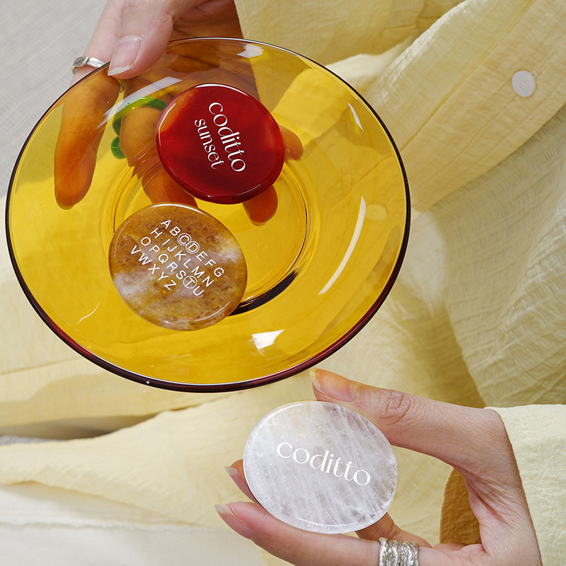 coditto原创天然石头通用手机支架艺术伸缩气囊ins粘贴式懒人神器_虎窝淘