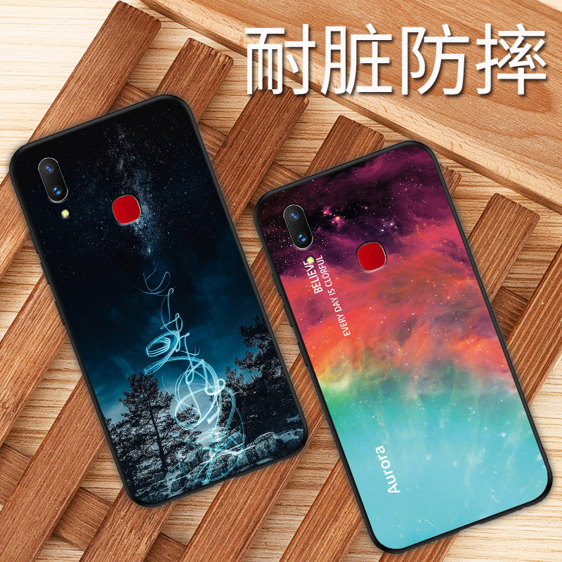 vivo X21手机壳vivoX21i保护套X21A硅胶X21屏幕指纹版男女款后置防摔X轻薄21全包i软边A黑胶前置新5G液态领石_虎窝淘